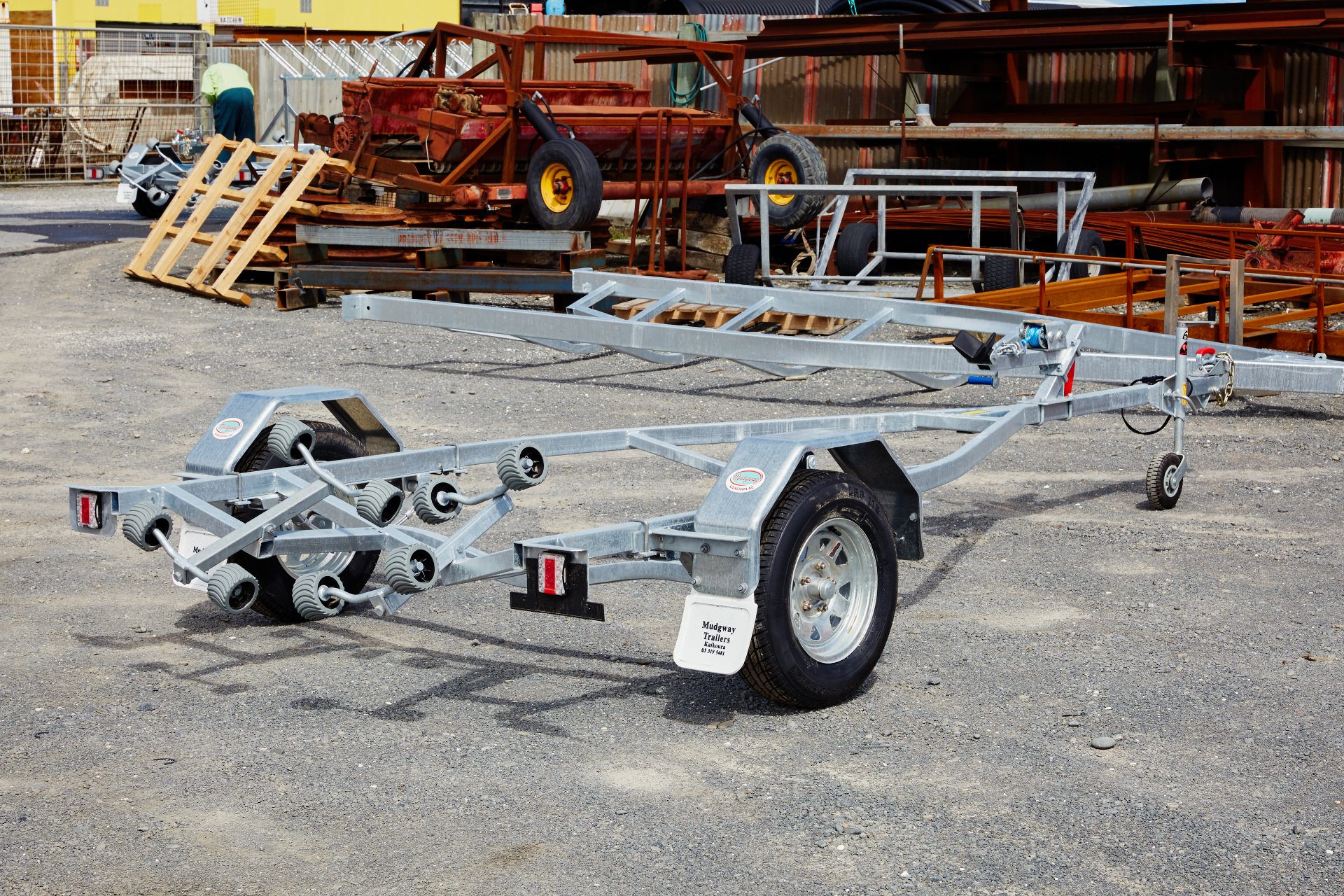 Single Axle Boat Trailer - Mudgway Trailers